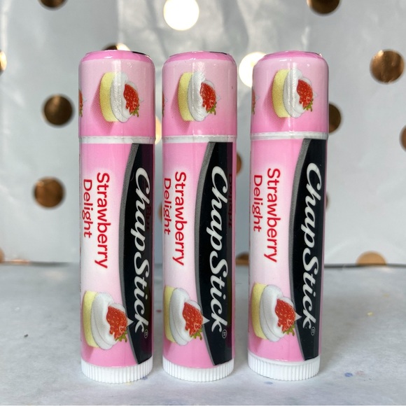 Makeup | Chapstick Strawberry Delight 3 Bundle | Poshmark